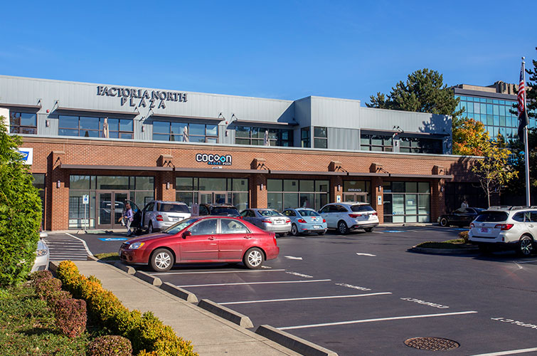 Factoria Retail Center - For more information call Wallace Properties ...